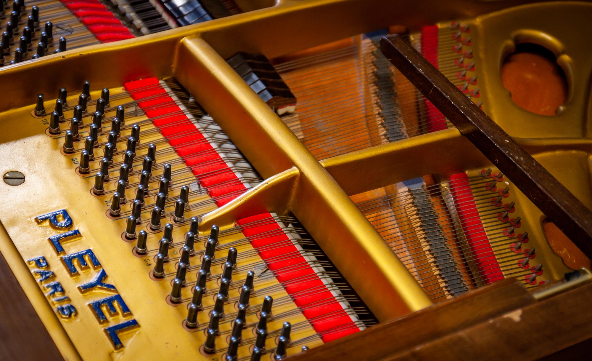 Pleyel grand piano from 1890 - Musikstudio Paqué