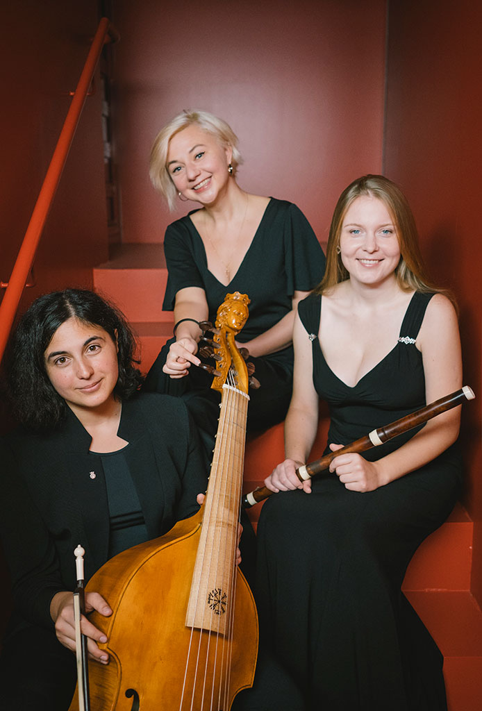 02.10.2021 – CONCERT: The early music trio "La Réjouissance" presents ...